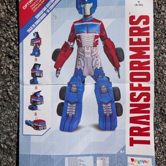 Costumes | Optimus Prime Kids Costume Red Blue White | Poshmark
